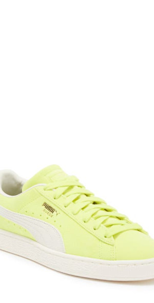 PUMA - Neon Sneaker in Electric Lime-Frosted Ivory at Nordstrom