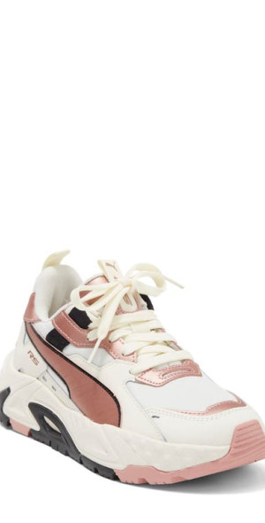 PUMA - RS Trek Metallic Sneaker in Frosted Ivory-Rose Gold at Nordstrom