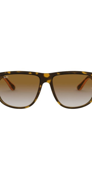 Ray-Ban - 'Boyfriend Flat Top Frame' 56mm Sunglasses in Tort Grad