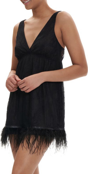 Rya Collection - Jasmine Chemise in Black