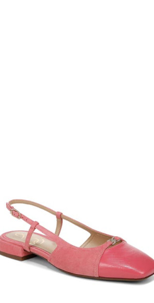 Sam Edelman - Kara 2 Slingback Flat in Rose Quartz