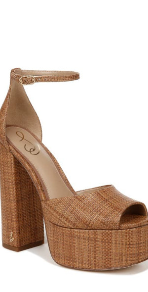 Sam Edelman - Kori Platform Sandal in Cuoio