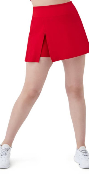 SPANX® - SPANX Contour Rib Front Slit Skort in Spanx Red