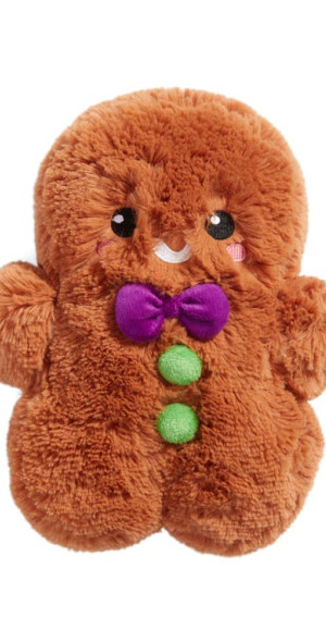 Squishable - Mini Gingerbread Man Stuffed Toy in Brown at Nordstrom