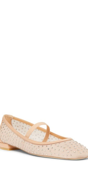 Stuart Weitzman - Arabella Mary Jane Ballet Flat in Ginger
