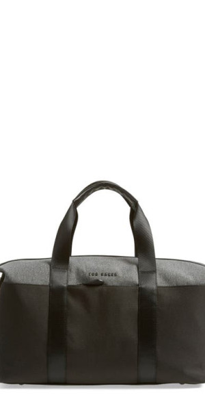 Ted Baker London - 'Wood' Duffel Bag in Grey at Nordstrom