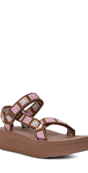 Teva - Universal Crochet Flatform Sandal in Unwind at Nordstrom