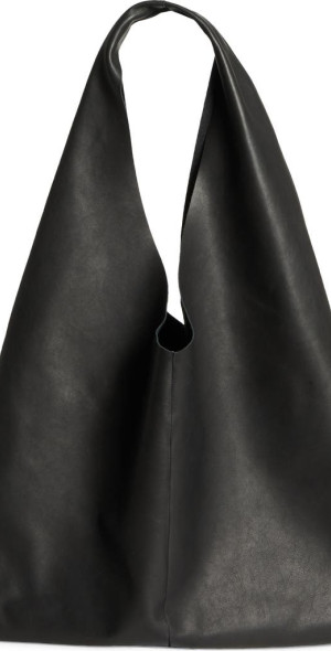 The Row - New Bindle Leather Hobo Bag in Black at Nordstrom