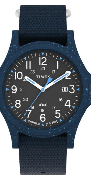 Timex® - Recycled Ocean Plastic Watch, 40mm in Blue at Nordstrom, Size ...