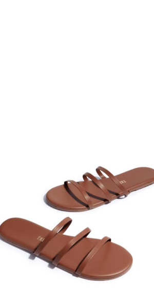 TKEES - Emma Strappy Slide Sandal in Heat Wave
