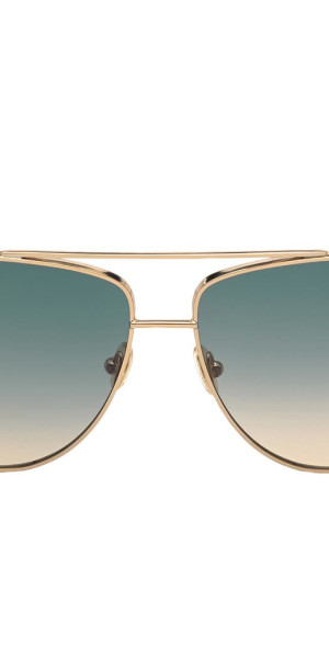 TOM FORD - Reggie 61mm Gradient Aviator Sunglasses in Shiny Rose Gld ...