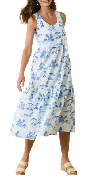 Tommy Bahama - Nova Wave Beach Days Midi Sundress in White