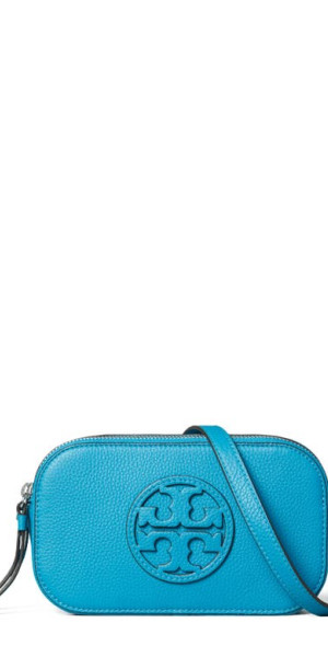 Tory Burch - Mini Miller Leather Crossbody Bag in Cerulean at Nordstrom