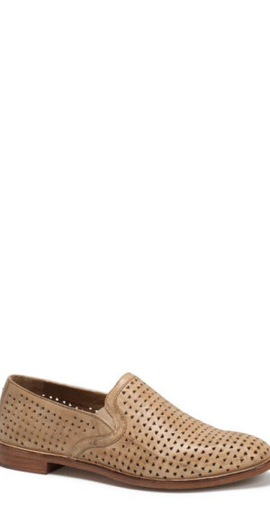 Trask - Ali Perforated Loafer in Cream Leather at Nordstrom