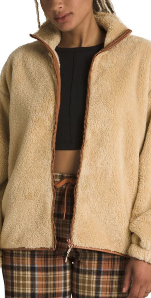 Vans - Faux Fur Zip-Up Jacket in Mojave Desert at Nordstrom
