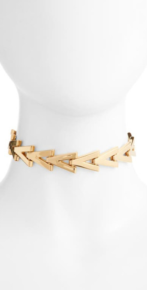 Versace - Virtus Choker Necklace in Gold at Nordstrom