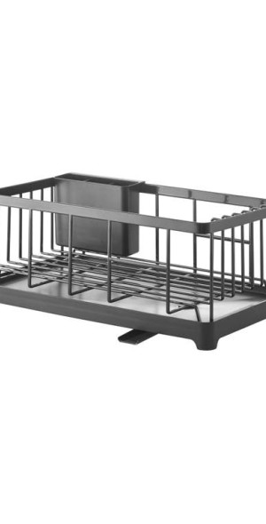 Yamazaki - Tower Wire Dish Drainer Rack in Black at Nordstrom