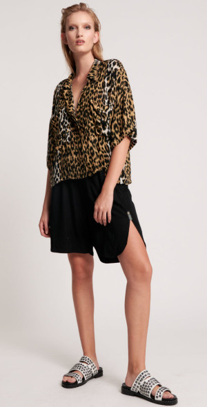 One Teaspoon - Black La Ruby Shorts