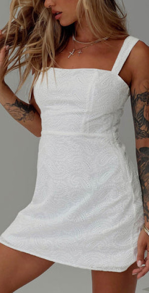 Princess Polly - Elestren Mini Dress White