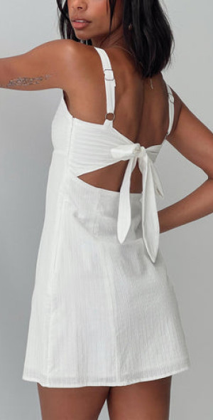 Princess Polly - Summer Isles Mini Dress White