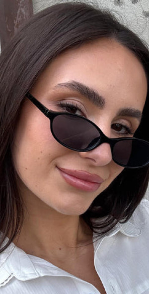 Princess Polly - Wonderful World Sunglasses Black