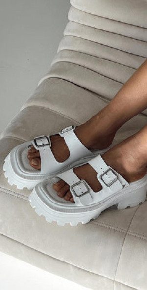 Windsor Smith - Reach Sandals White