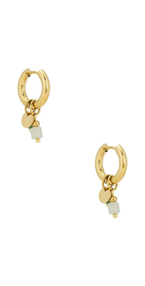 BRACHA - Sage Hoop Earrings