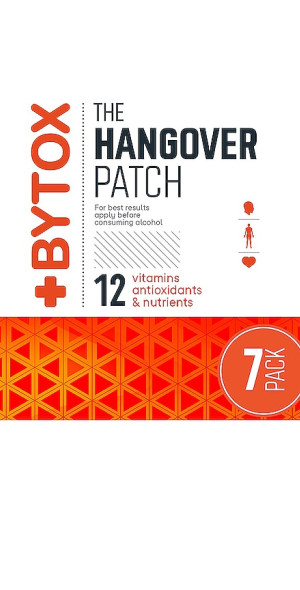 Bytox - The Hangover Prevention Patch 7 Pack