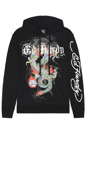 Ed Hardy - Japan Dragon Pullover Hoodie