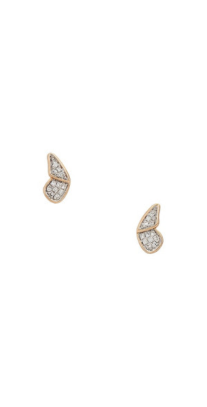 EF COLLECTION - Diamond Flutter Stud Set