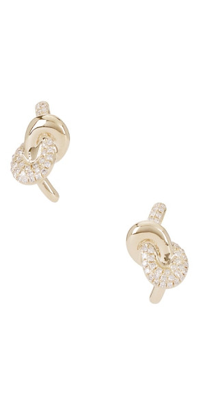 EF COLLECTION - Love Knot Stud Earrings