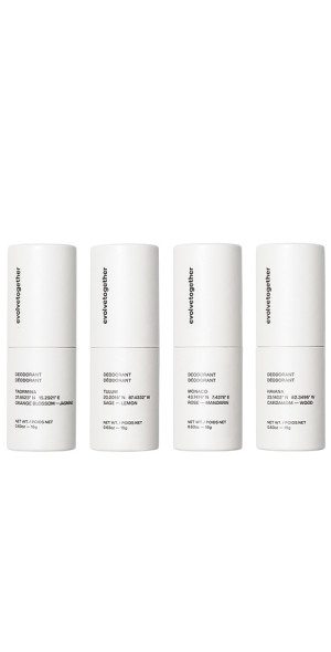 Evolvetogether Natural Deodorant Discovery Set