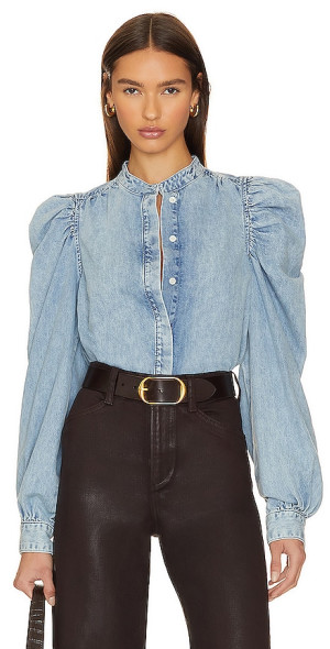 FRAME - The Long Sleeve Gillian Top