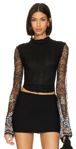 Free People - Dont Blame Me Cuff In Black Combo