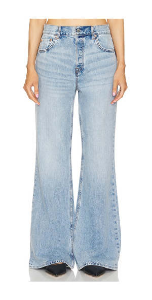 GRLFRND - x Maggie MacDonald Jade Low Rise Relaxed Flare Jeans