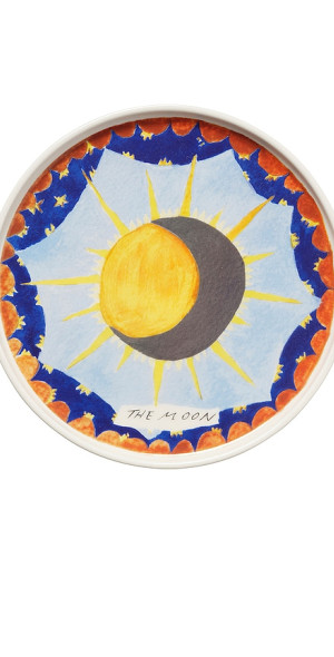 In The Roundhouse - Tatiana Alida Moon Plate