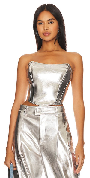 Line & Dot - Tinsley Strapless Top