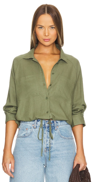 LNA - Alpine Linen Button Up