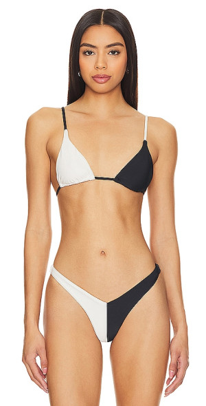 Lovers and Friends - Kimo Contrast Triangle Top