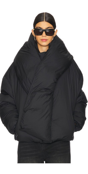 MARRKNULL - Scarf Down Jacket