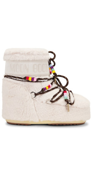 MOON BOOT - Icon Low Faux Fur Breads Boot