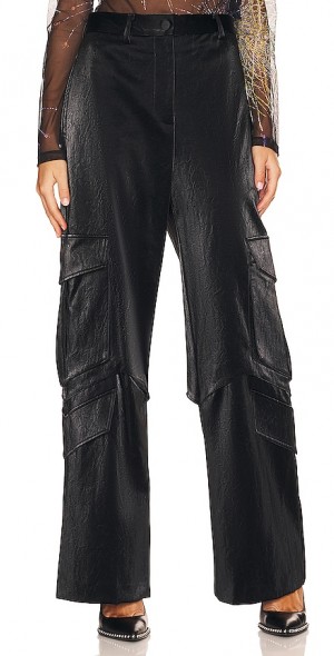MSGM - Wide Leg Cargo Pant