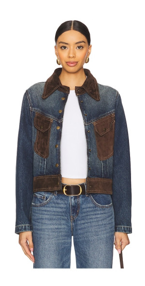 NILI LOTAN - Brooklyn Denim Jacket