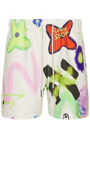 OAS - Flower Shop Swim Short