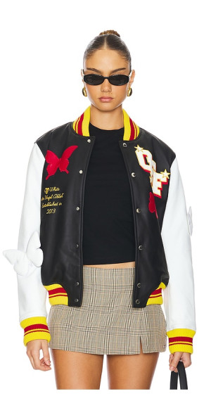 OFF-WHITE - 2013 Leather Varsity