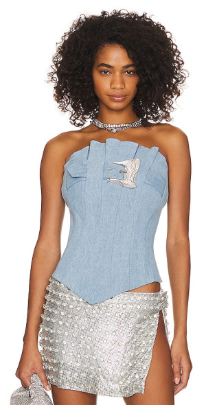Poster Girl - Calamity Corset Top