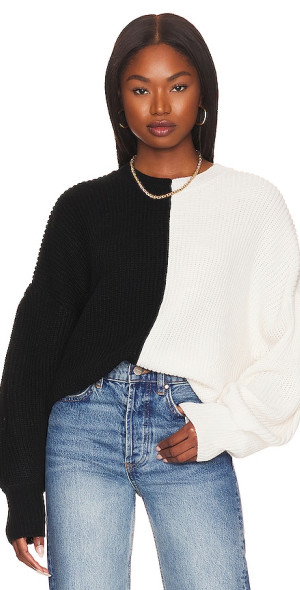 Sanctuary - Half & Half Sweater