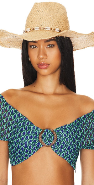 Seafolly - Raffia Cowgirl Hat