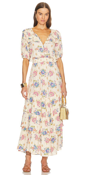 SPELL - Solstice Ruffle Gown