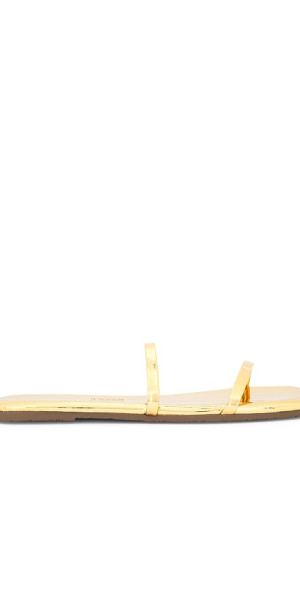 TKEES - Gemma Square Toe Mirror Sandal